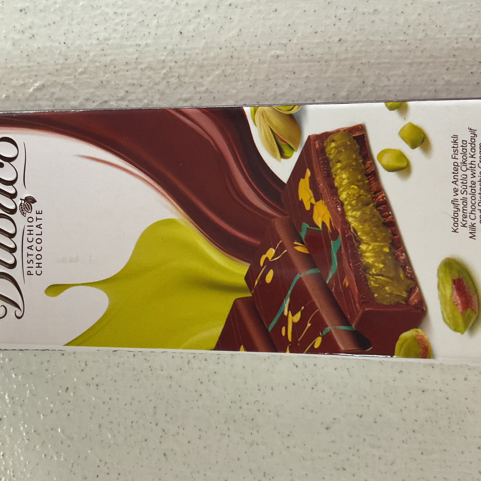 Dubai Chocolate 95g Viral Knafeh Chocolate with Pistachio Cream and ...